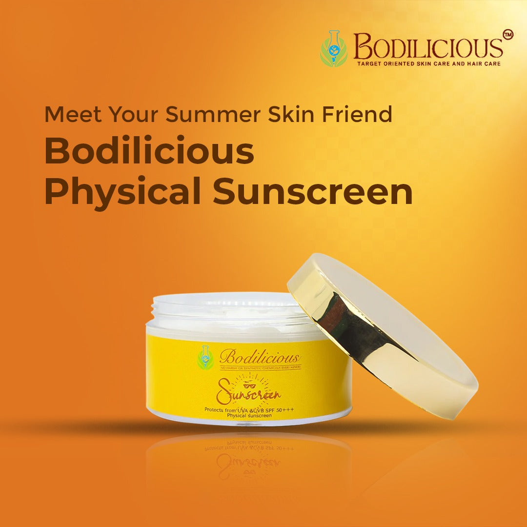 Meet Your Summer Skin Friend - Bodilicious Physical Sunscreen – BODILICIOUS