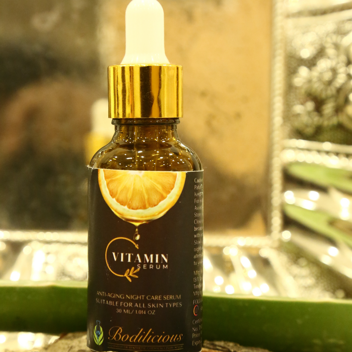 Skin brightening Vitamin-C Serum – BODILICIOUS